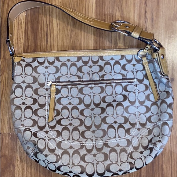 Coach | Bags | Coach Tan Satchelsoho Signature Boho Like New | Poshmark